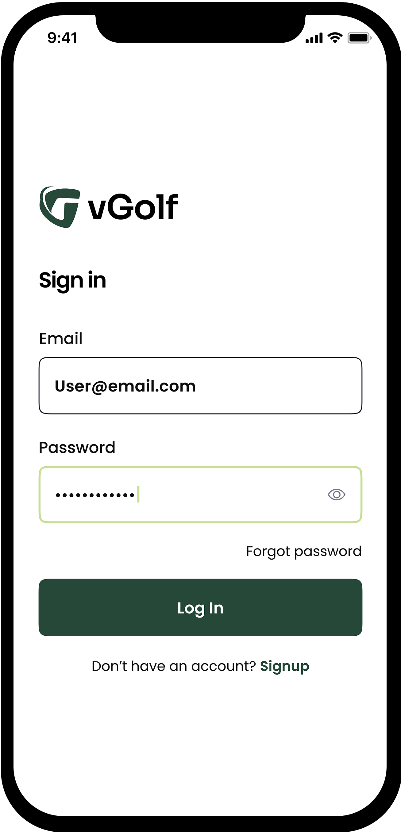 vGolf – Golf Competitons